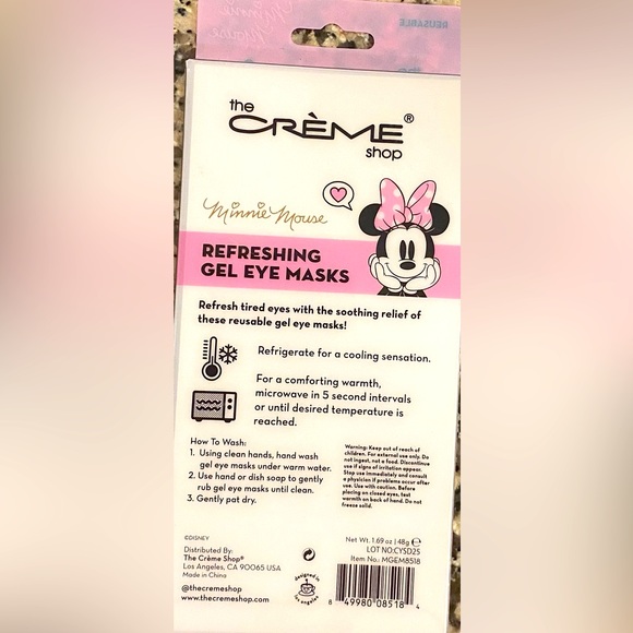 Disney | Skincare | Disney Mickey And Minnie Mouse Refreshing Gel Eye ...
